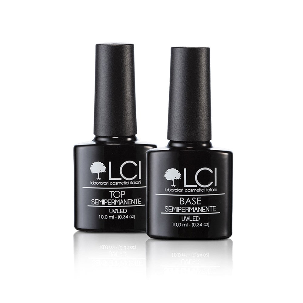 LCI Combo Pack: Base Coat 10 ml + Top Coat 10 ml – LCI Cosmetics